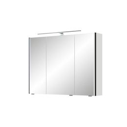 Pelipal Serie 7045 Spiegelschrank SEEA02493G126AU LED-Plus-Aufsatzleuchte, dreit&uuml;rig, chrom, 70 cm