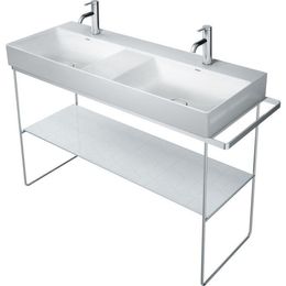 Duravit DuraSquare Metallkonsole 0031171000 126,5x45,1cm, bodenstehend, chrom
