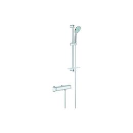 Grohe Grohtherm 2000 Brause-Thermostat 34195001 chrom, DN 15, mit Brausegarnitur