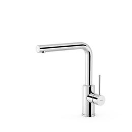 Tres Kitchens K&uuml;chenrmatur 162436 schwenkbar, stromsparend, L-Auslauf, chrom