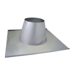 Bertrams Dw Dacheindichtungsflansch 22DE15VA300VA-O 0-15Grad, ohne Regenkragen, &Oslash; 300 mm