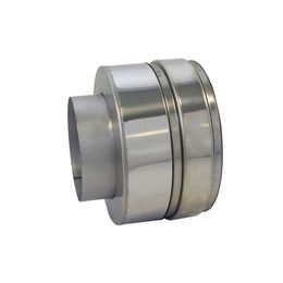 Bertrams Dw Abgasrohr-Kupplung 22AKP550-&Ouml; &Oslash; 550 mm, mit engem Stutzen, mit KLB