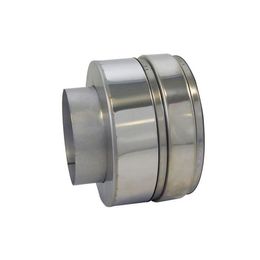 Bertrams Dw Abgasrohr-Kupplung 22AKP300-&Ouml; &Oslash; 300 mm, mit engem Stutzen, mit KLB