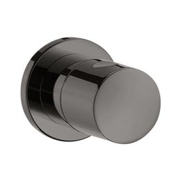Hansgrohe Axor Uno Fertigmontageset 38976330 Unterputz-Absperrventil, polished black chrome