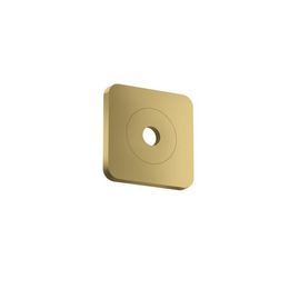Hansgrohe AXOR Citterio C Wandrosette 28801990 120/120 softsquare, Polished Gold Optic