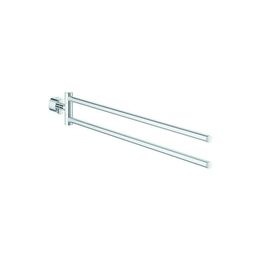 Grohe Atrio Handtuchhalter 40308003 chrom, 2-armig, schwenkbar, verdeckte Befestigung