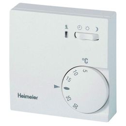 Heimeier Raumthermostat 1938-00.500 230 V, mit Temperaturabsenkung, wei&szlig;