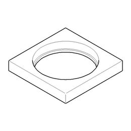 Dornbracht Rosette EHM-WT MEM - chro 092778007-00 60x60x25_chrom