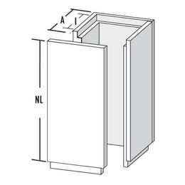 Bertrams Camino-fix Leichtbauschacht 02SLO1200-22 Ma&szlig;e i-a. 220/220-300/300 mm, Nennl&auml;nge 1200 mm