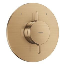 Hansgrohe AXOR One Mischer 48415140 Unterputz f&uuml;r 2 Funktionen, brushed bronze