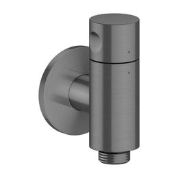 Hansgrohe AXOR One Wandanschluss Stop 48781340 mit Absperrventil, brushed black chrome