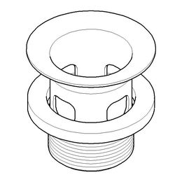 Dornbracht Ablaufgarnitur Kelch komp 90110102600-06 platin matt