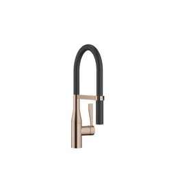 Dornbracht Sync Profi K&uuml;chenarmatur 33865895-42 Griffhebel rechts, Ausladung 200mm, Bronze geb&uuml;rstet