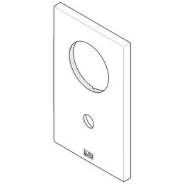 Dornbracht Abdeckplatte f&uuml;r UP-EHM 091102258-00 chrom
