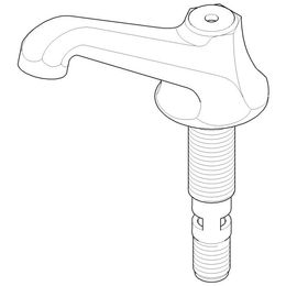 Dornbracht Auslauf 135 mm Madison 04113600110-00 chrom