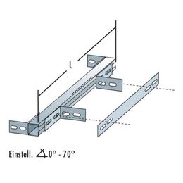 Bertrams Camino-fix Sparrenhalter 02SH universell f&uuml;r alle Durchmesser