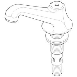 Dornbracht Al-ut 1/2 135 madison - 13700380-00 175 x 280 x 70_chrom