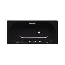Kaldewei Vaio Badewanne 234134010701 170x80cm, Vollantislip, schwarz