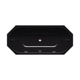 Kaldewei Vaio Duo 8 Badewanne 233300013701 180x80cm, Perl-Effekt, schwarz