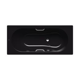 Kaldewei Vaio set Badewanne 234730003701 180x80cm, Antislip Perl-Effekt, schwarz