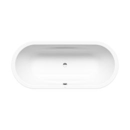 Kaldewei VAIO DUO OVAL 951 Badewanne 233100011001 180 x 80 cm Invisible Grip, gl&auml;nzend, alpinwei&szlig;