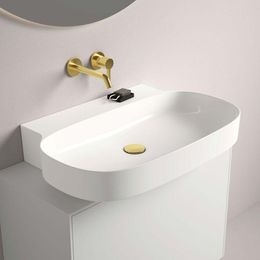 Ideal Standard Linda-X Waschtisch T4398MA ohne Hahnloch, ohne &Uuml;berlauf, 750 x 500 x 130 mm, wei&szlig; Ideal Plus
