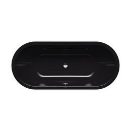 Kaldewei Vaio Badewanne 233134013701 180x80cm, Vollantislip Perl-Effekt, schwarz