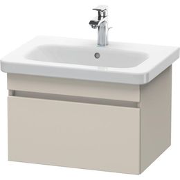 Duravit DuraStyle Waschtisch-Unterschrank DS638009191 58 x 44,8 cm, taupe, 1 Auszug, wandh&auml;ngend