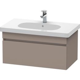 Duravit DuraStyle Waschtisch-Unterschrank DS638404343 80 x 45,3 cm, basalt matt, 1 Auszug, wandh&auml;ngend