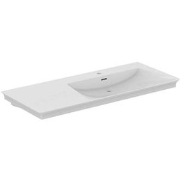 Ideal Standard La Dolce Vita M&ouml;bel-Waschtisch E2633MA 126x53,5x14,5cm, 1 Hahnloch, mit &Uuml;berlauf, wei&szlig; Ideal Plus