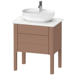 Duravit Luv Waschtisch-Unterschrank LU956505454 63,8x45x74,3cm, 1 Schubkasten, 1 Auszug, stehend, Mandel Seidenmatt