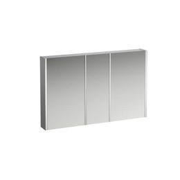 Laufen Frame 25 LED-Spiegelschrank 4088549001451, 120cm, 3 T&uuml;ren, Seite wei&szlig;, Ambientelicht