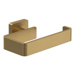 Villeroy & Boch Villeroy und Boch Elements Striking Toilettenpapierhalter TVA15201400076 135x45x93mm, ohne Deckel, brushed gold