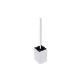 HEWI System 900 Q B&uuml;rstengarnitur 900Q20.00160DX pulverbeschichtet wei&szlig; tiefmatt, aus Edelstahl, 90x440x100mm