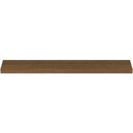 Ideal Standard Conca Konsole T4342Y5 ohne Ausschnitt, 240x50,5x0 cm, Walnuss dunkel Furnier