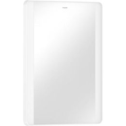 Hansgrohe Xarita Lite Q Spiegel 54961700 mit seitlicher LED-Beleuchtung, mattwei&szlig;, B 500 x H 700 x T 30 mm, 14 W