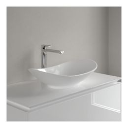 Villeroy & Boch Villeroy & Boch My Nature Aufsatzwaschtisch 411060R1 wei&szlig;, Ceramicplus, 61 x 36 cm, ohne Hahnloch