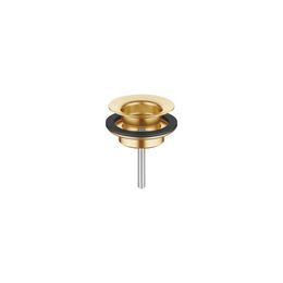 Dornbracht Siebventil 10100970-28 1 1/4", messing geb&uuml;rstet