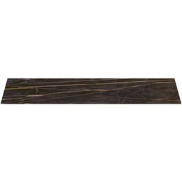 Ideal Standard Conca Keramik-Waschtisch-Platte T3972DG Ausladung 50,5cm, 120 x 50,5 x 0,6 cm, Mamor Noir Desir