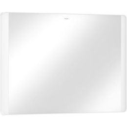 Hansgrohe Xarita Lite Q Spiegel 54964700 mit seitlicher LED-Beleuchtung, mattwei&szlig;, B 1000 x H 700 x T 30 mm, 14 W