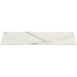 Ideal Standard Conca Keramik-Waschtisch-Platte T3971DH Ausladung 50,5cm, 100 x 50,5 x 0,6 cm, Mamor Calacatta