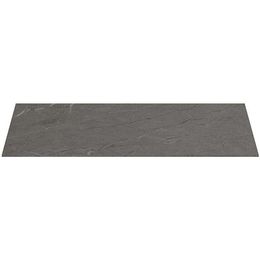 Ideal Standard Conca Keramik-Waschtisch-Platte T3970DI Ausladung 50,5cm, 80 x 50,5 x 0,6 cm, Pietra Grau