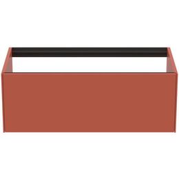 Ideal Standard Conca Waschtisch-Unterschrank T3988Y3 ohne Waschtisch-Platte, 1 Auszug, 100x50,5x36 cm, Sunset matt lackiert