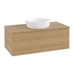 Villeroy & Boch Villeroy & Boch Antao Waschtischunterschrank 1000x360x500mm K31111HN mit Struktur FK/AP: HN/1