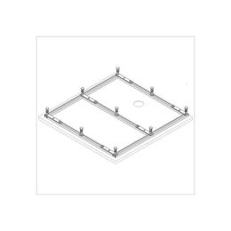 Hoesch Muna Untergestell 118988 f&uuml;r 120x120cm