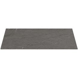 Ideal Standard Conca Keramik-Waschtisch-Platte T3969DI Ausladung 50,5cm, 60 x 50,5 x 0,6 cm, Pietra Grau