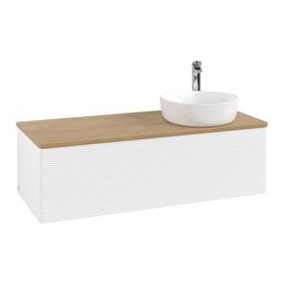 Villeroy & Boch Villeroy & Boch Antao Waschtischunterschrank 1200x360x500mm L34151MT mit Beleuchtung mit Struktur FK/AP: MT/1