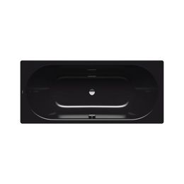 Kaldewei Classic duo Badewanne 290930003701 180x75cm, Antislip Perl-Effekt, schwarz