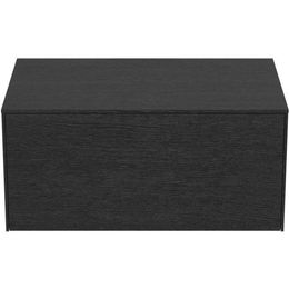 Ideal Standard Conca Waschtisch-Unterschrank T4312Y4 ohne Ausschnitt, 1 Auszug, 80x50,5x37 cm, Eiche geflammt Furnier