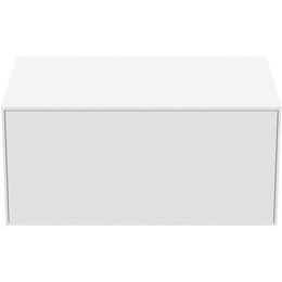 Ideal Standard Conca Waschtisch-Unterschrank T4312Y1 ohne Ausschnitt, 1 Auszug, 80x50,5x37 cm, Wei&szlig; matt lackiert